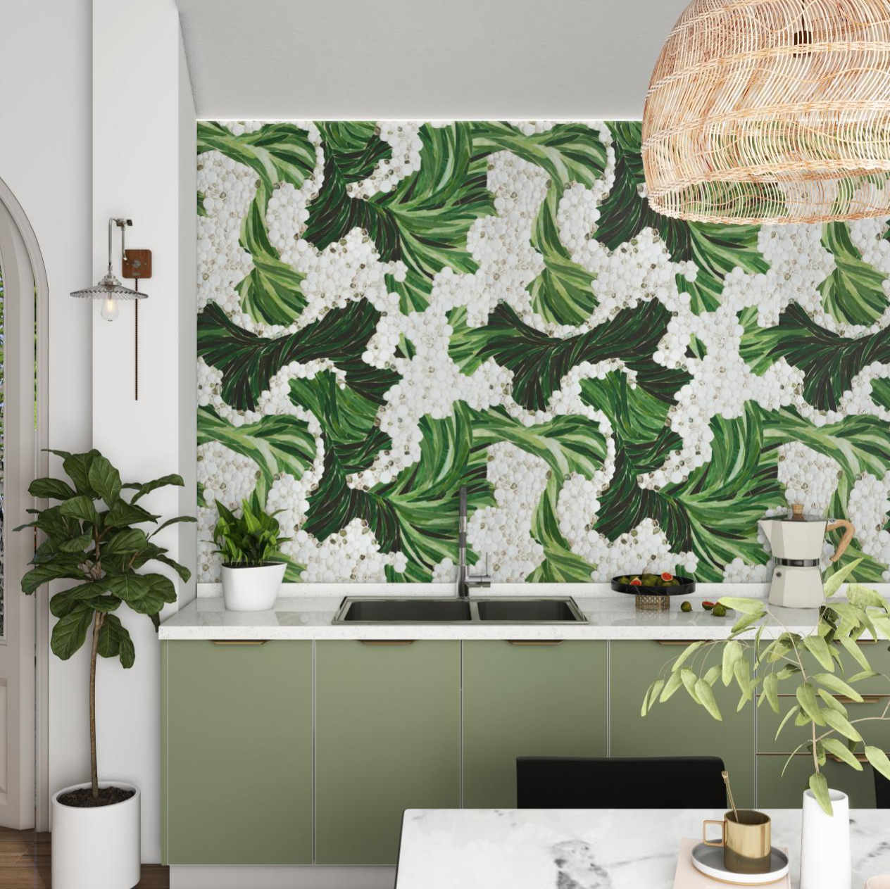 Custom Mosaic Designs for Modern Luxury Interiors - JNJMOSAIC